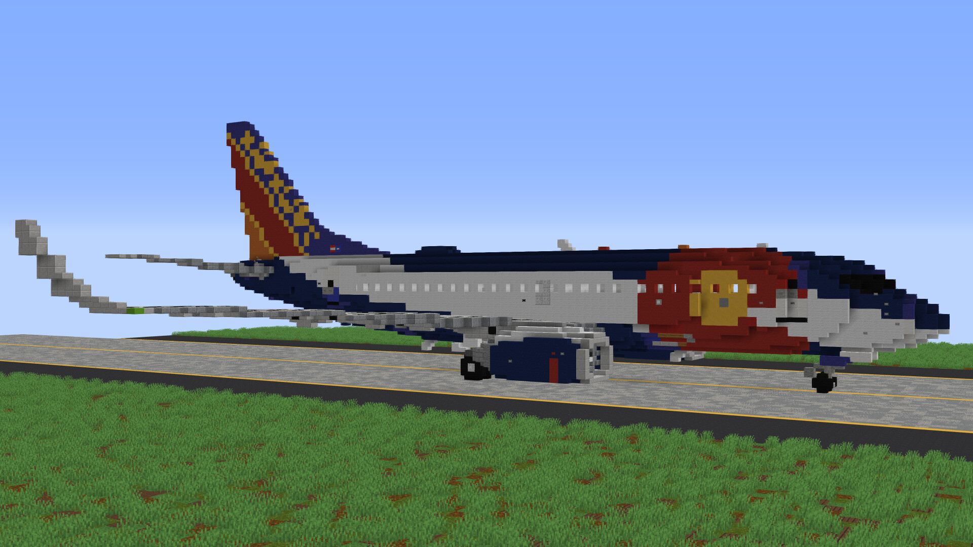 Boeing 737-700 - 3:1 Scale (Southwest Airlines Colorado One Livery ...