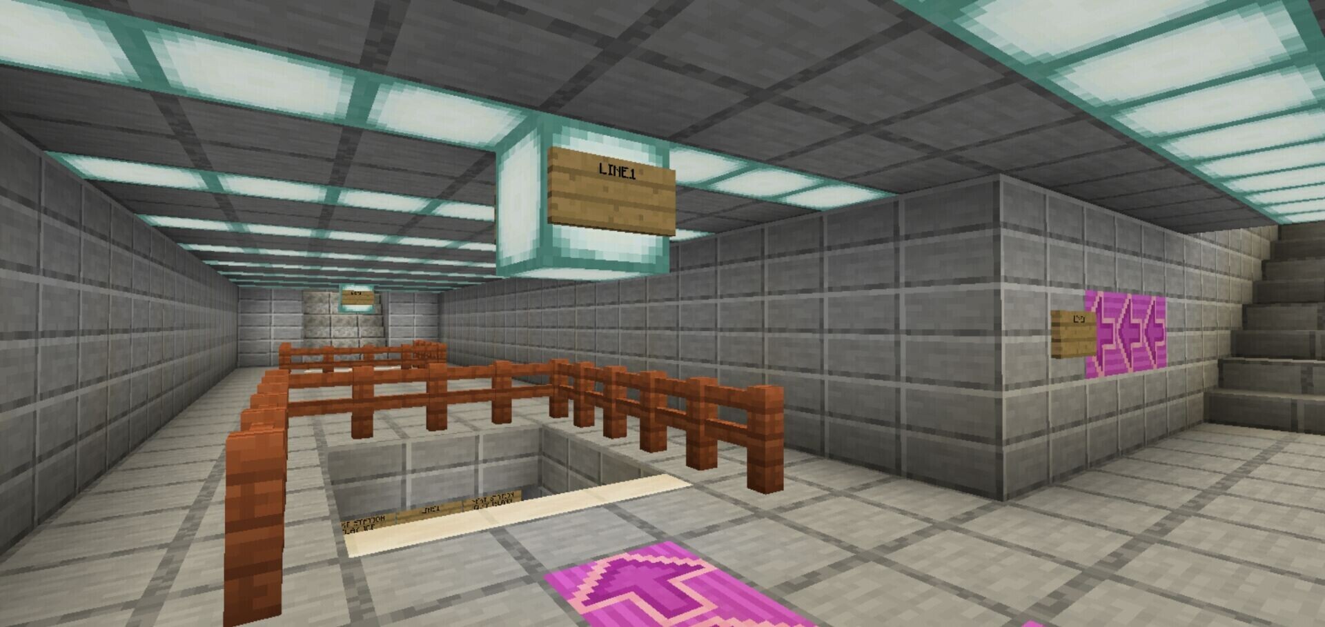 MINECRAFT METRO SYSTEM - RELEASE 20210630 Minecraft Map
