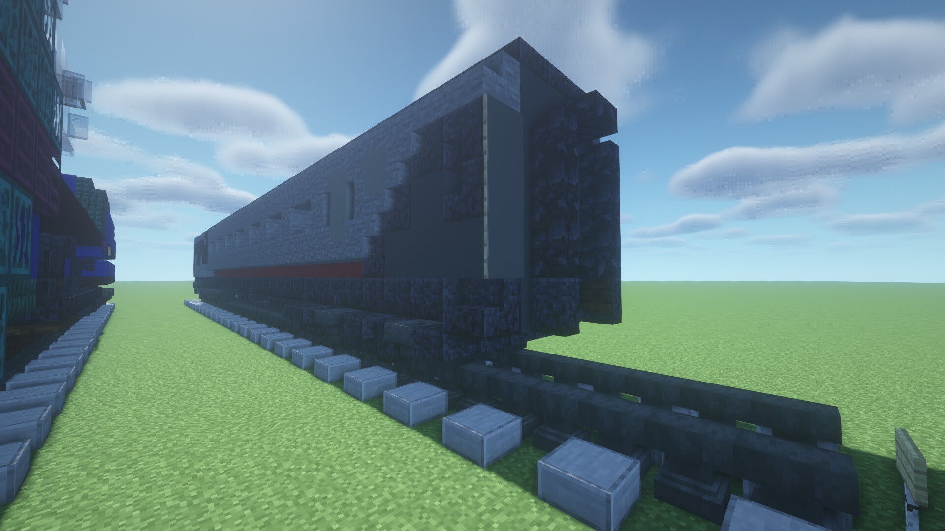 Russian passenger coach TCW 61-4447 Minecraft Map