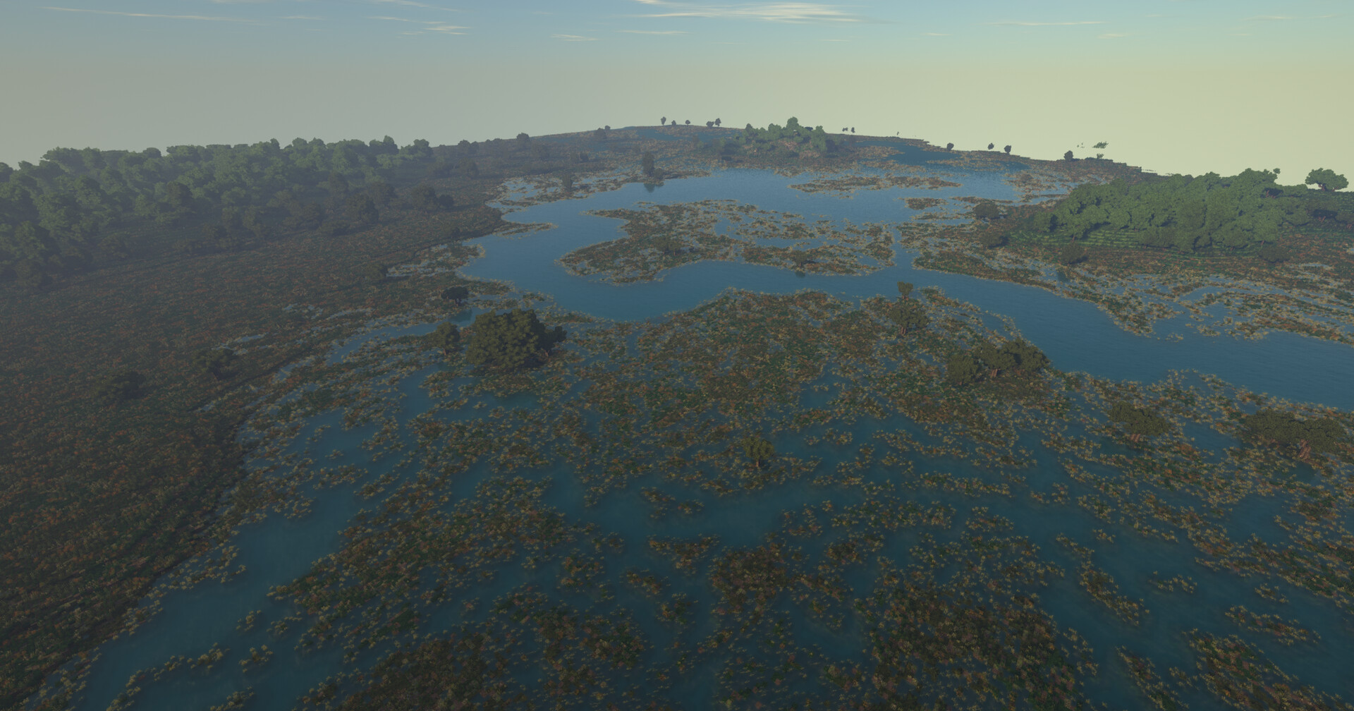 Horvalen, Huge 16k x 16k custom map for Conquest Reforged Minecraft Map