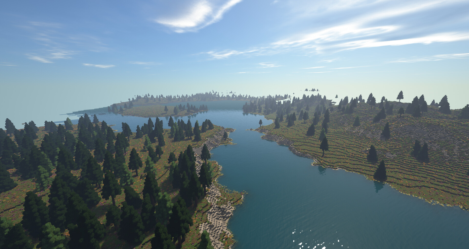 Horvalen, Huge 16k x 16k custom map for Conquest Reforged Minecraft Map