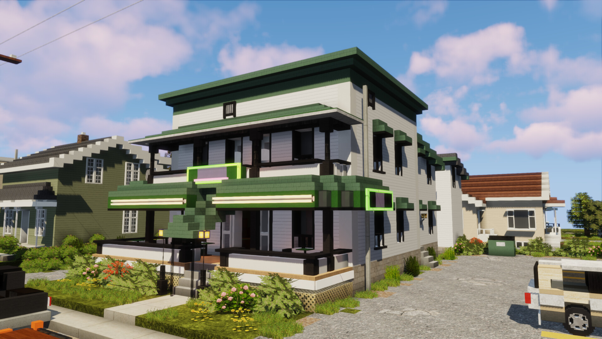 Okanessa | A realistic Quebec-Themed city project | ERT Minecraft Map