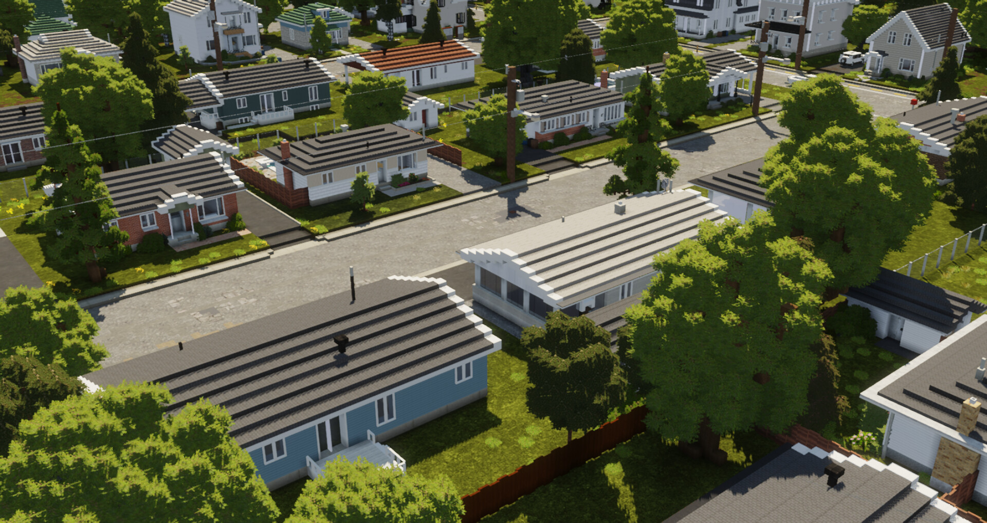 Okanessa | A realistic Quebec-Themed city project | ERT Minecraft Map