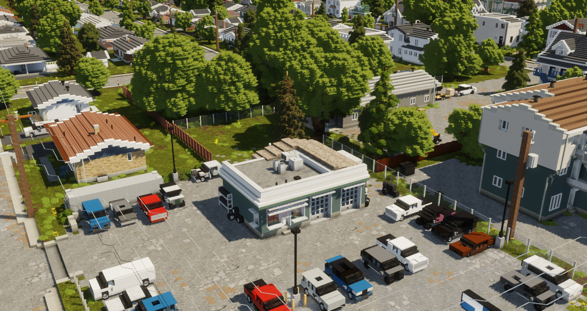 Okanessa | A realistic Quebec-Themed city project | ERT Minecraft Map