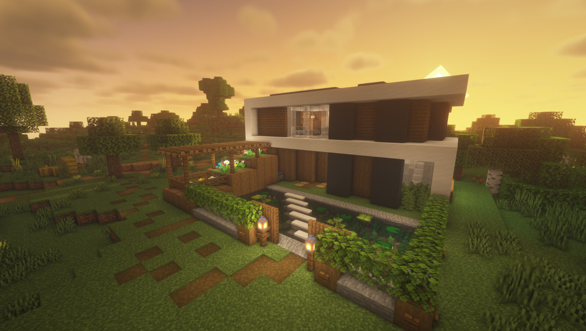 High tech House 1.17-1.18.x Minecraft Map