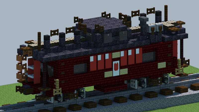 Pennsylvania Railroad N8 Caboose [With Download] Minecraft Map
