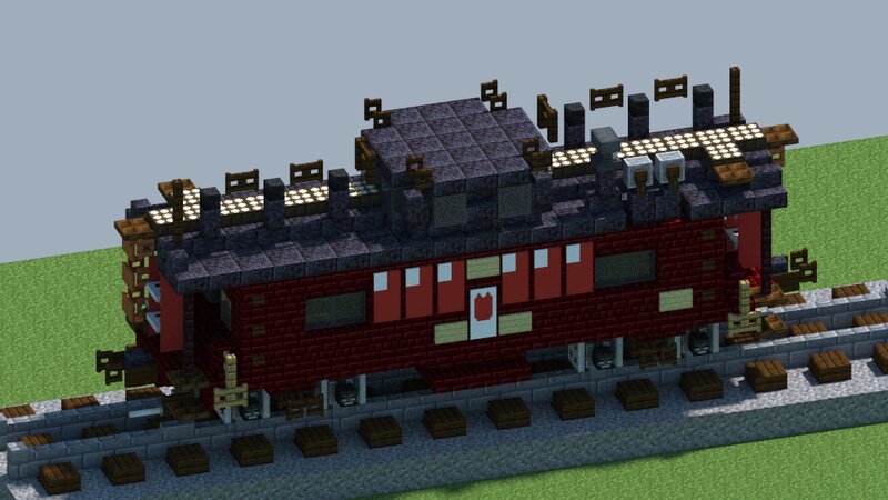 Pennsylvania Railroad N8 Caboose [With Download] Minecraft Map