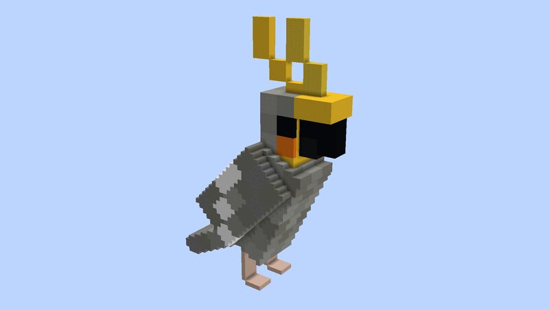 Parrot Mob Statues Minecraft Map