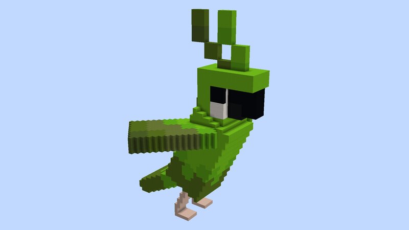 Parrot Mob Statues Minecraft Map