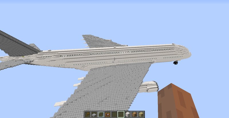 Construcción De Avión Minecraft