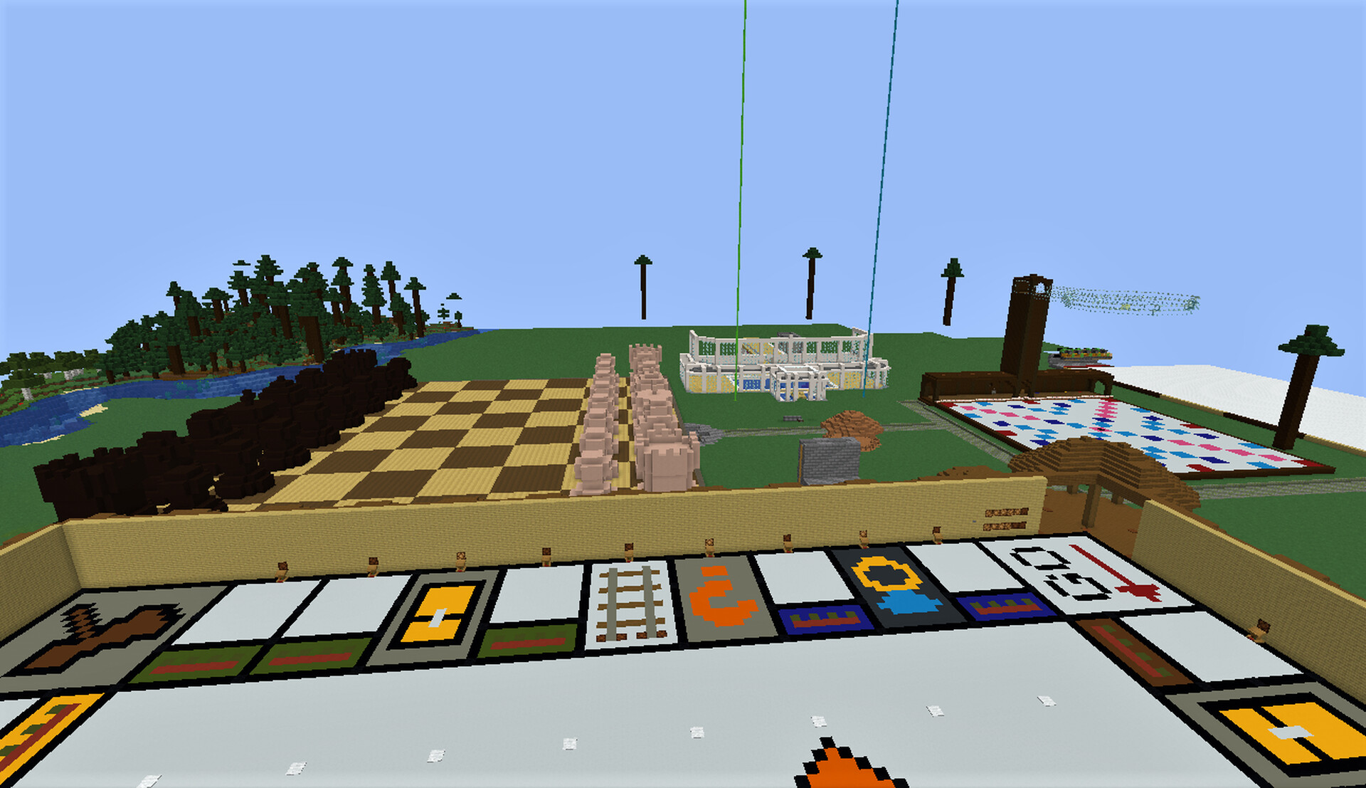 Playable Games Minecraft Map