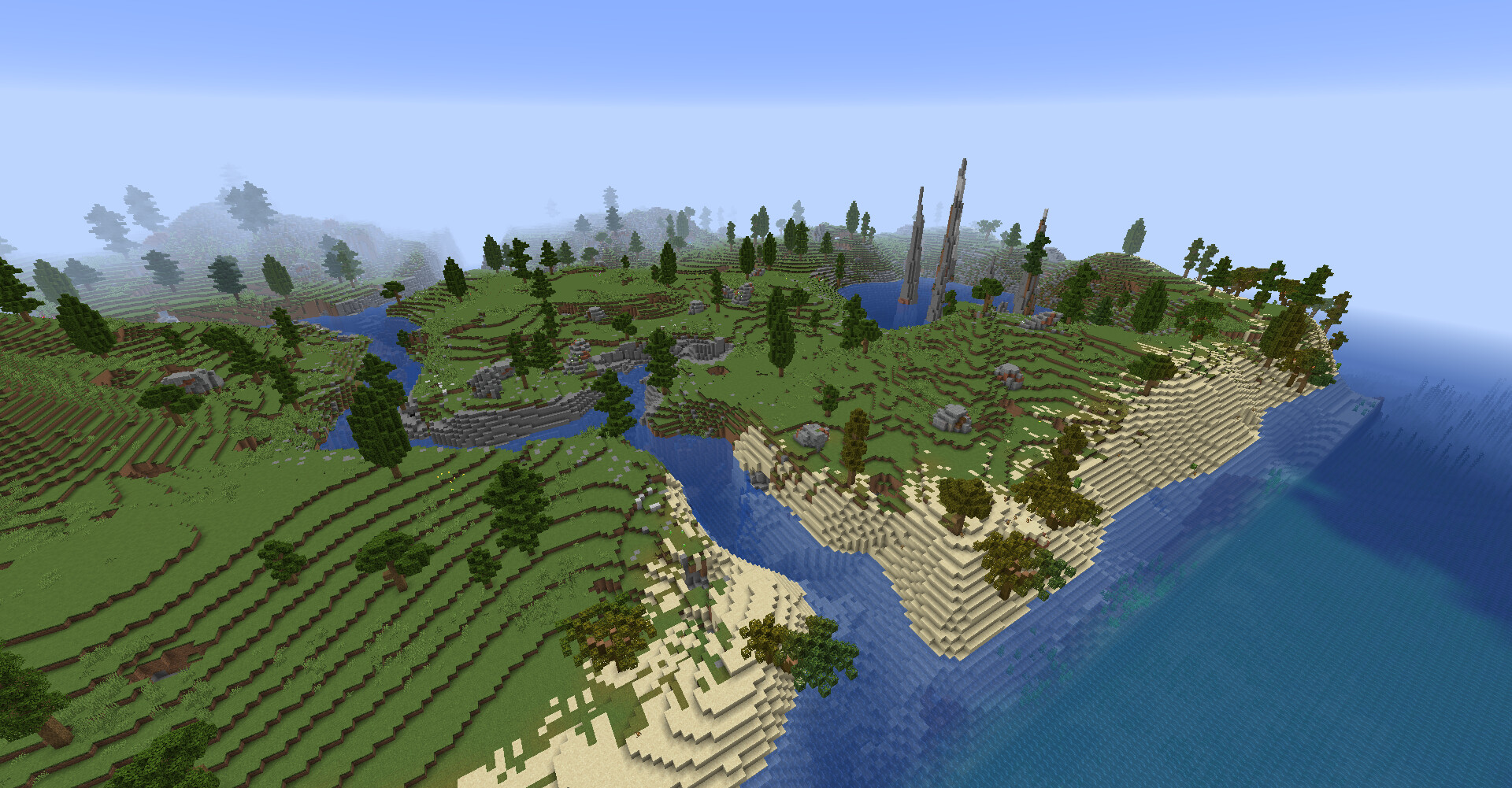 Survival island Minecraft Map