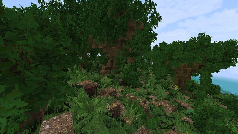 The Tropical Gardens - 2048x2048 Map Minecraft Map