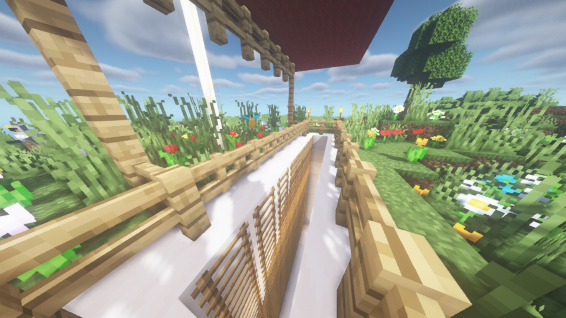 Underground Quartz House Minecraft Map