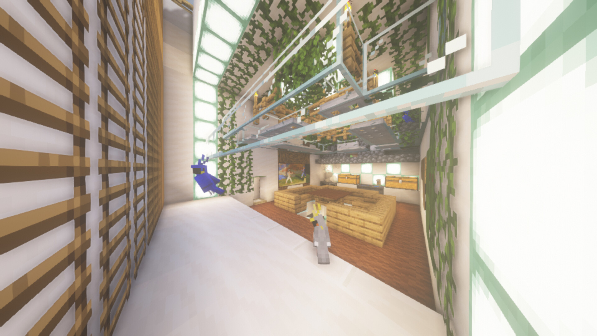 Underground Quartz House Minecraft Map