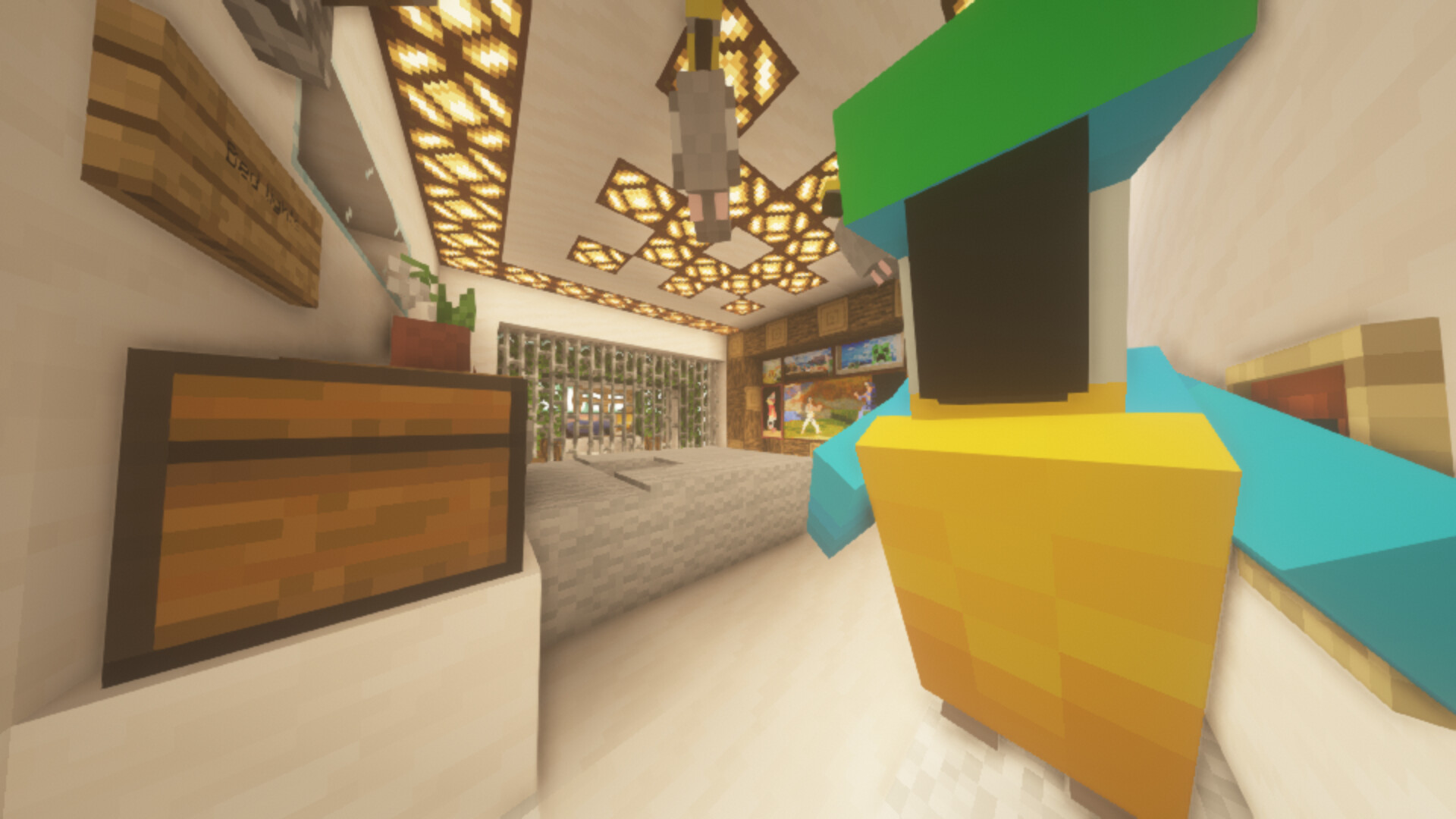 Underground Quartz House Minecraft Map