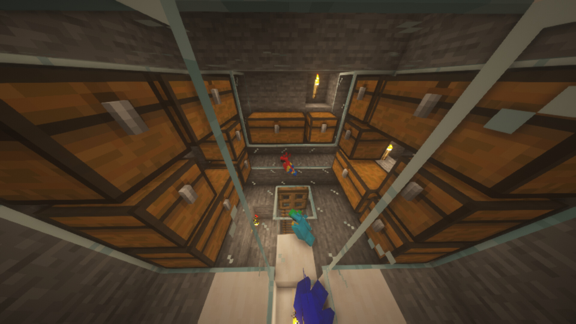 Underground Quartz House Minecraft Map