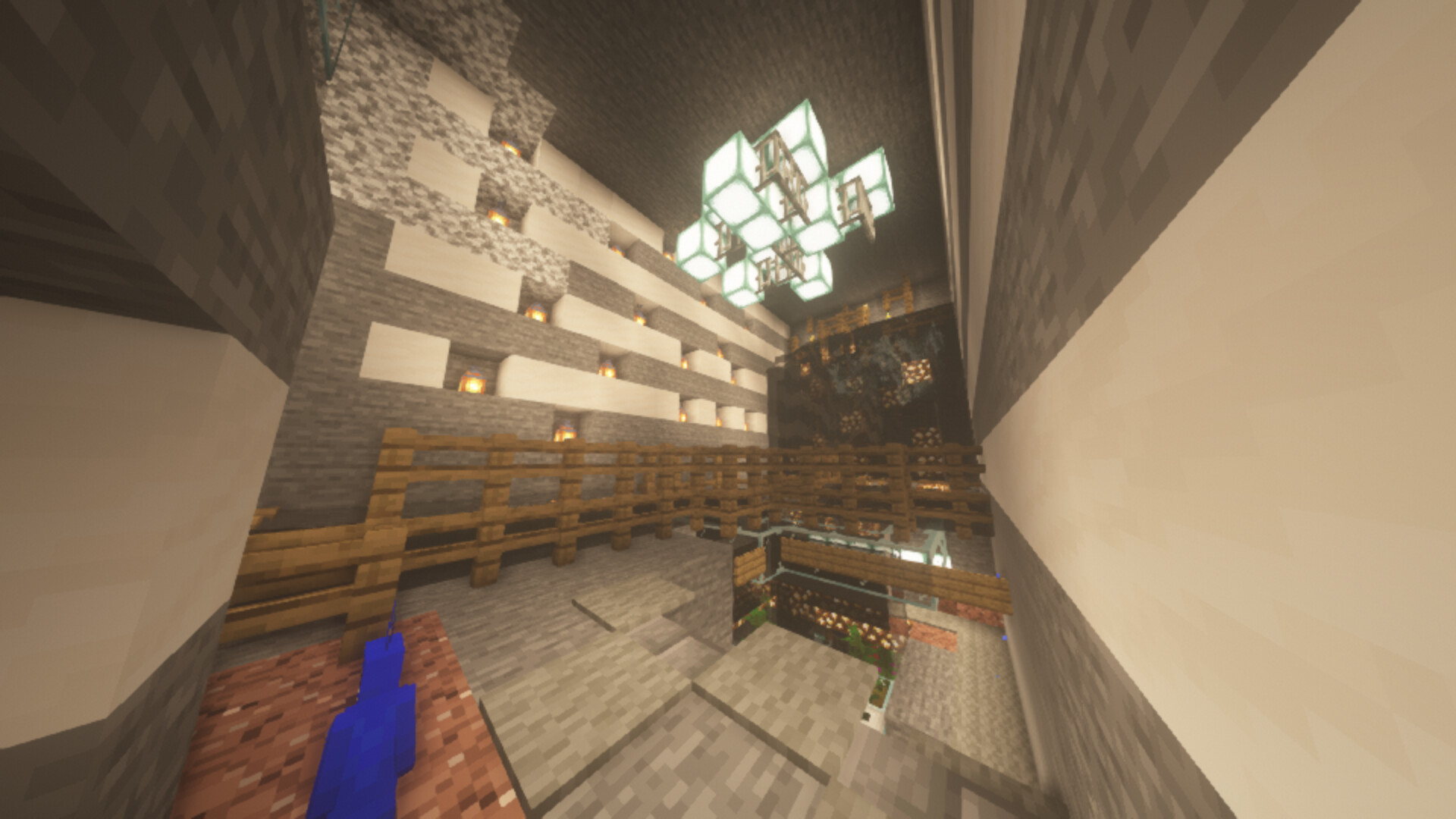Underground Quartz House Minecraft Map