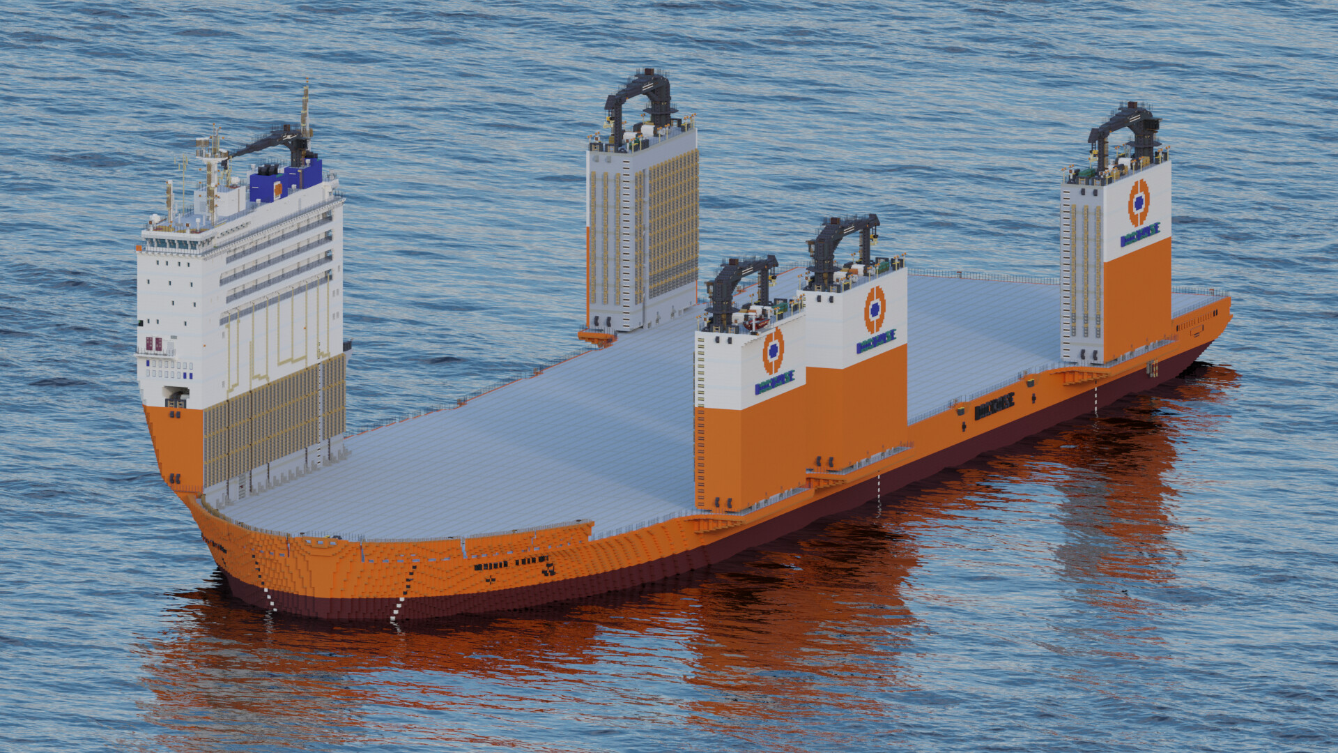 M.V. Dockwise Vanguard Minecraft Map