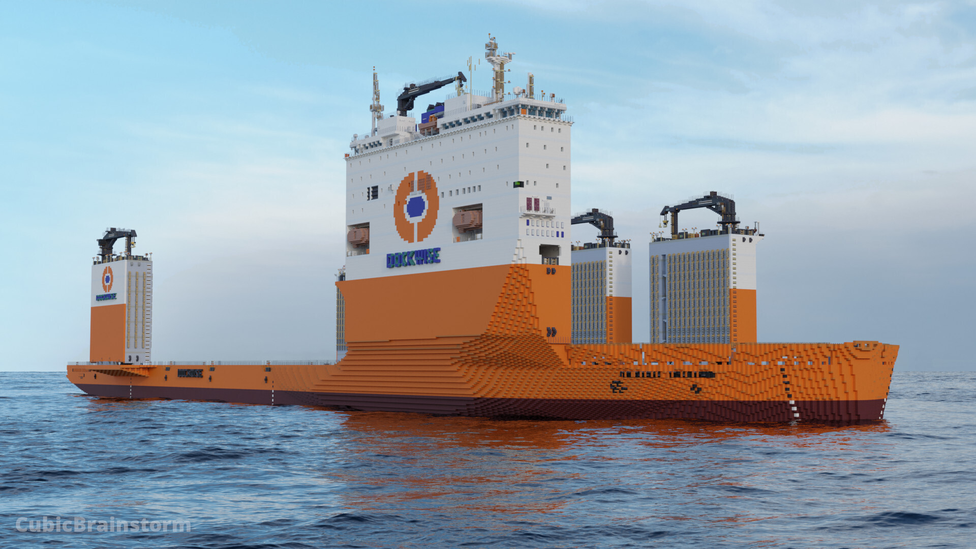 M.V. Dockwise Vanguard Minecraft Map