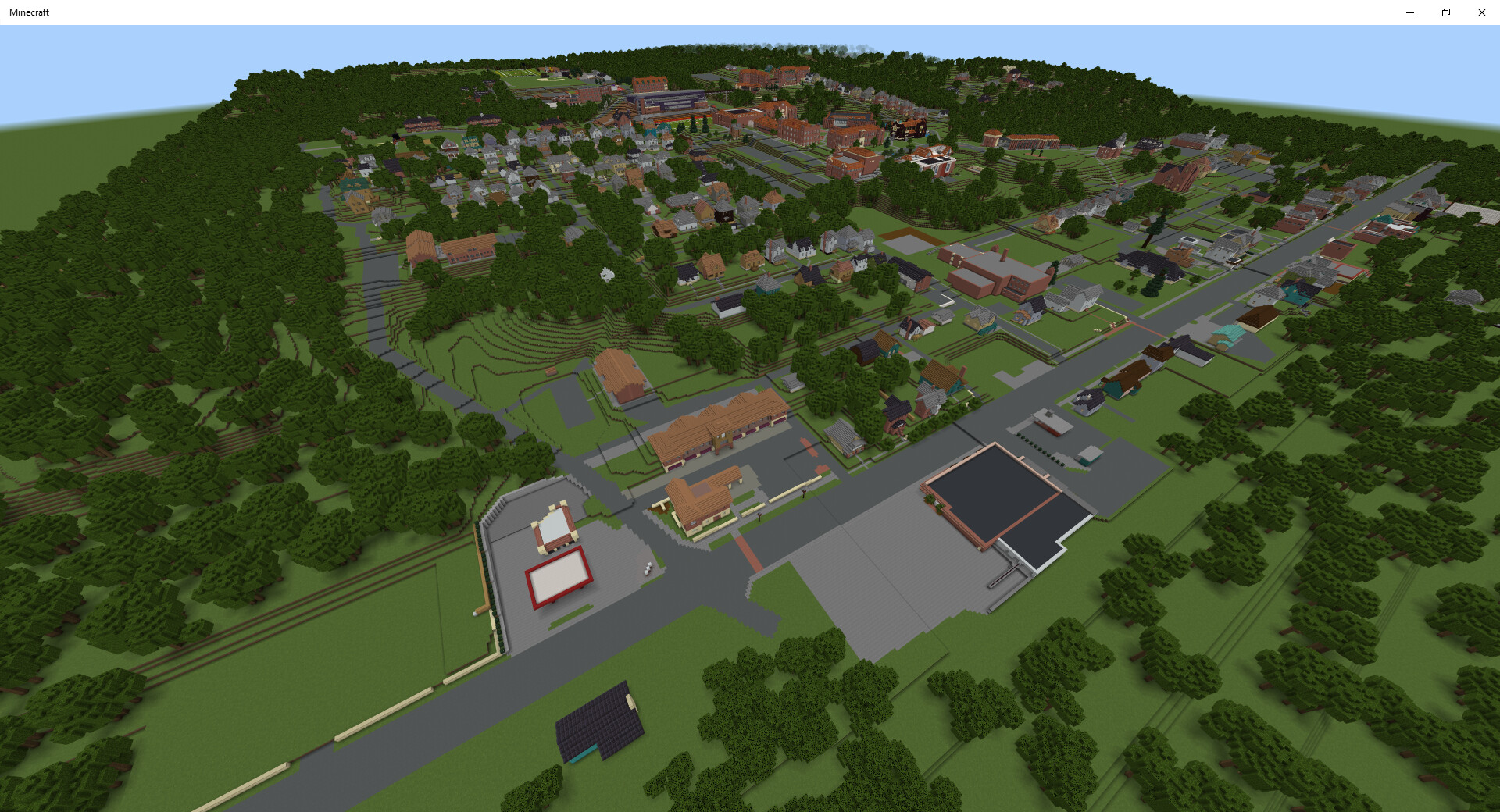 Muskingum University Campus - Bedrock Edition Minecraft Map