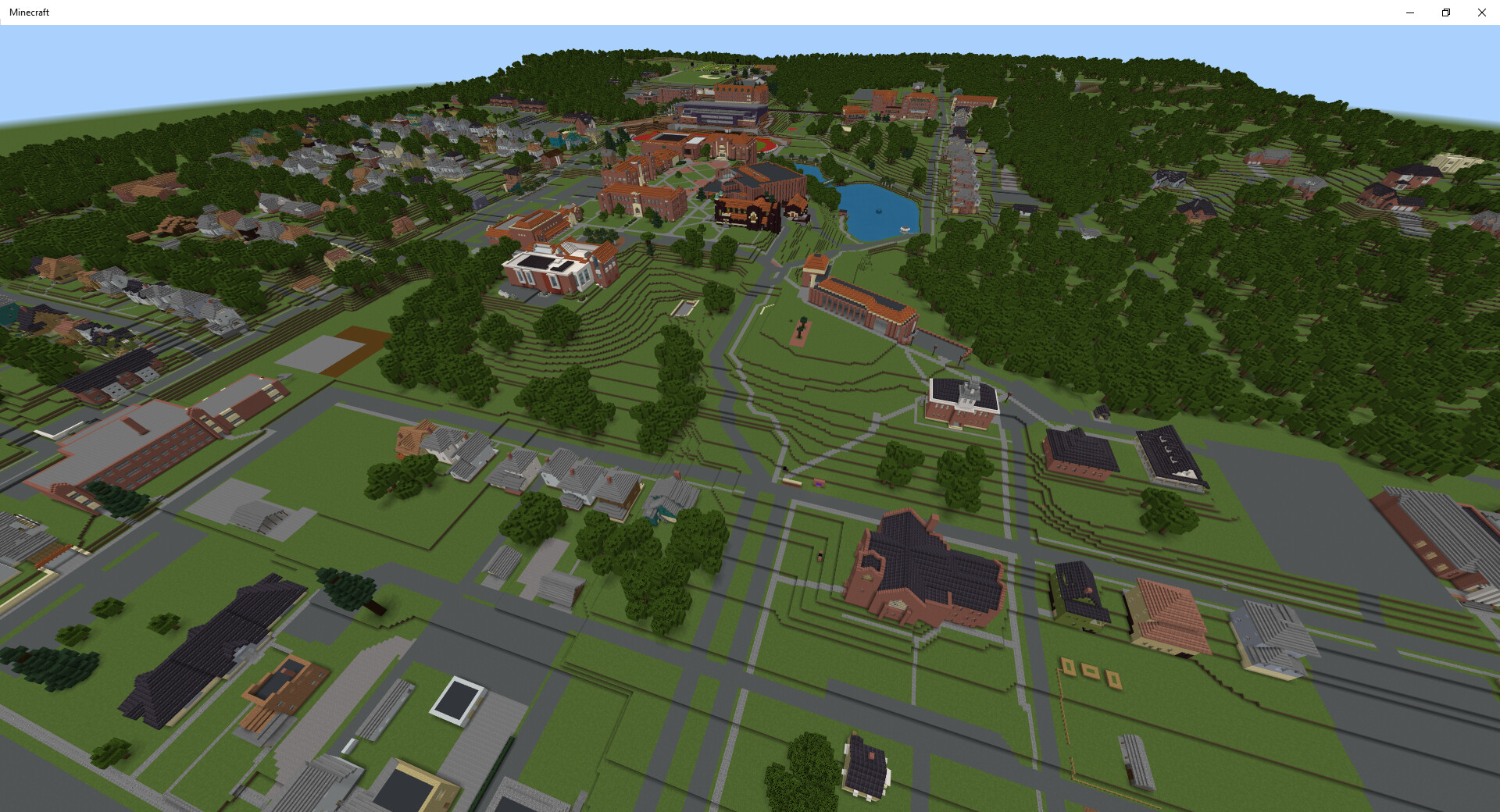 Muskingum University Campus - Bedrock Edition Minecraft Map