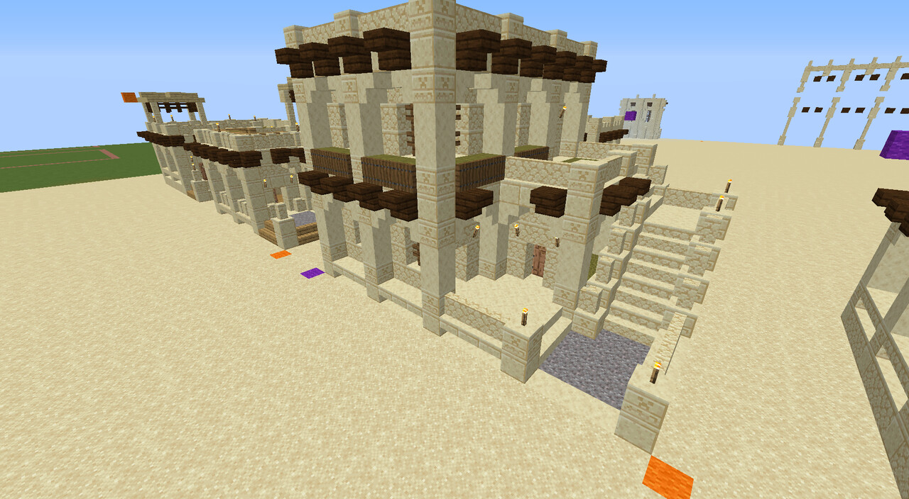 Desert House Minecraft Map