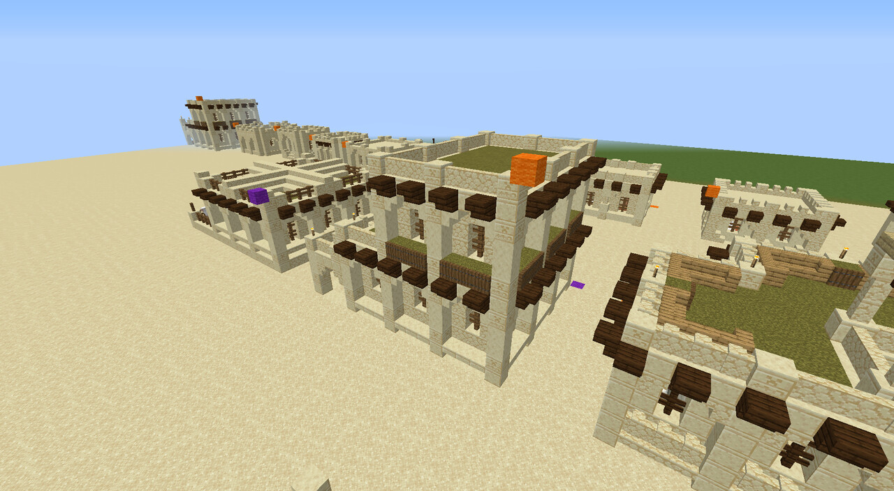 Desert House Minecraft Map