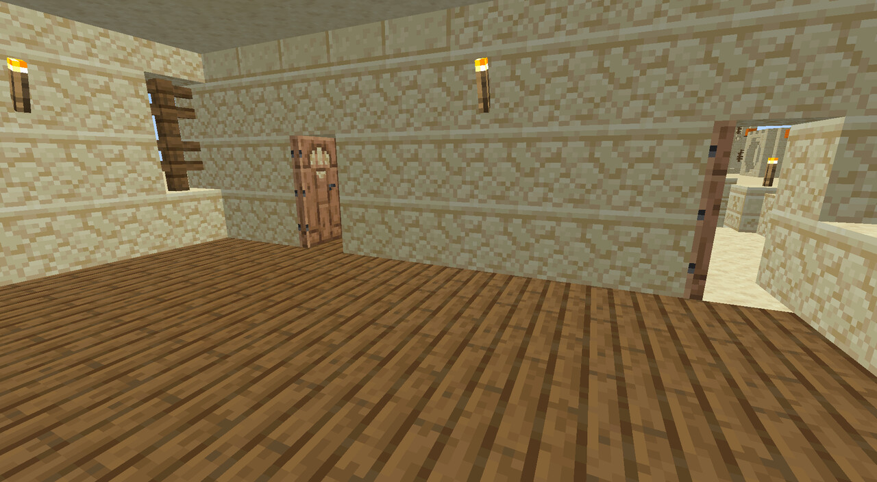 Desert House Minecraft Map