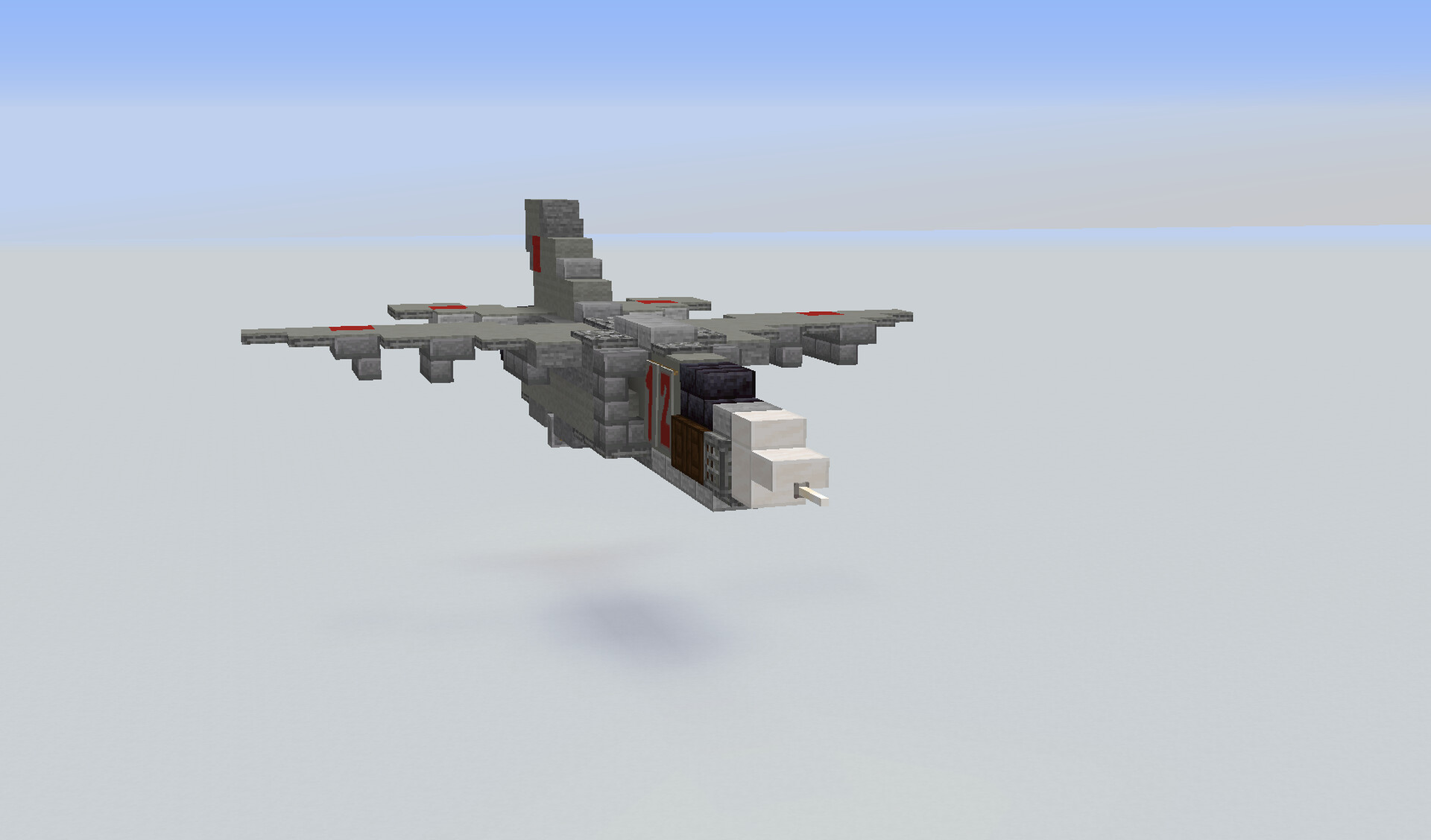 Mikoyan-Gurevich MiG-23 - Flogger (1:1 scale) Minecraft Map