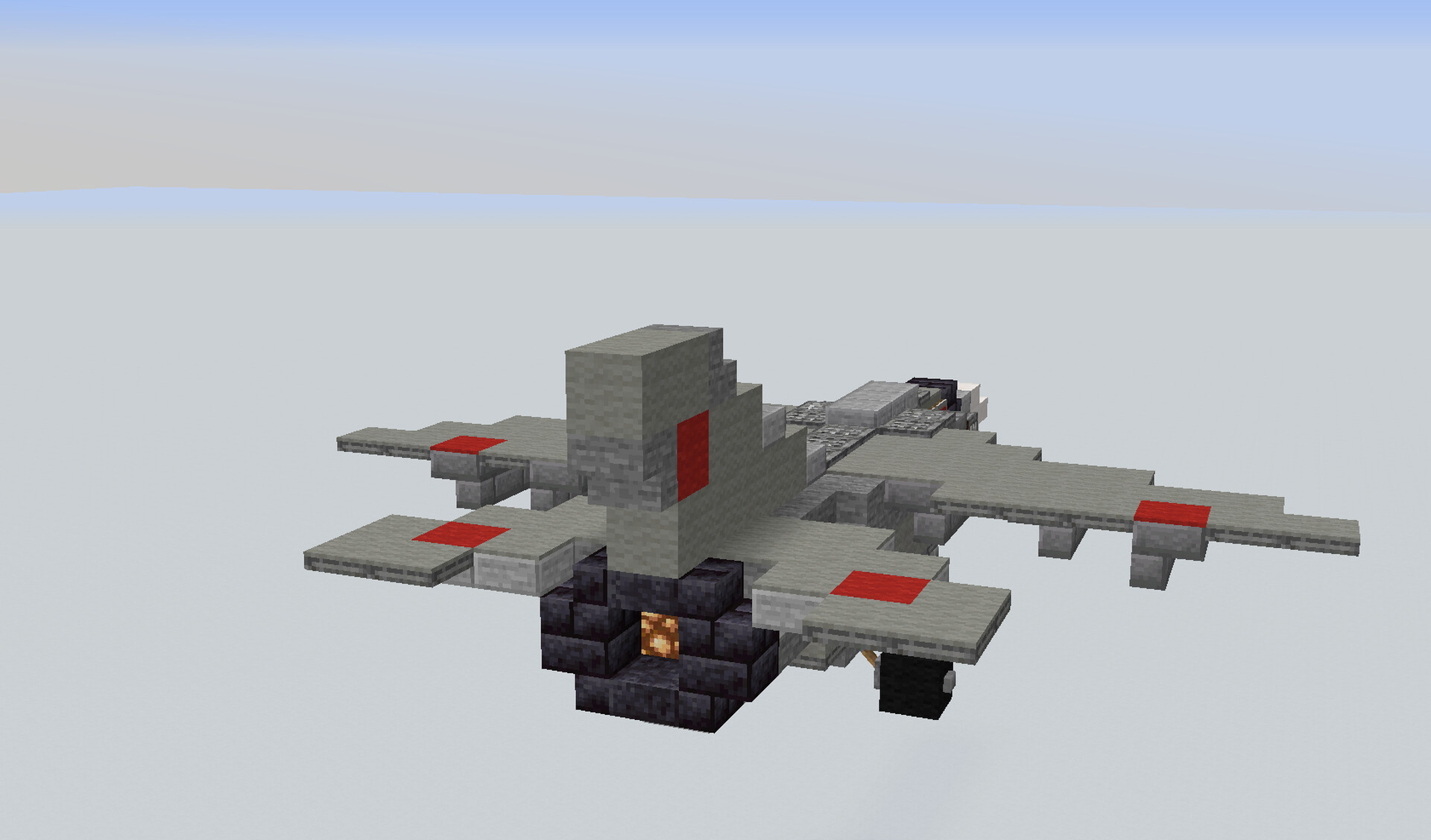 Mikoyan-Gurevich MiG-23 - Flogger (1:1 scale) Minecraft Map