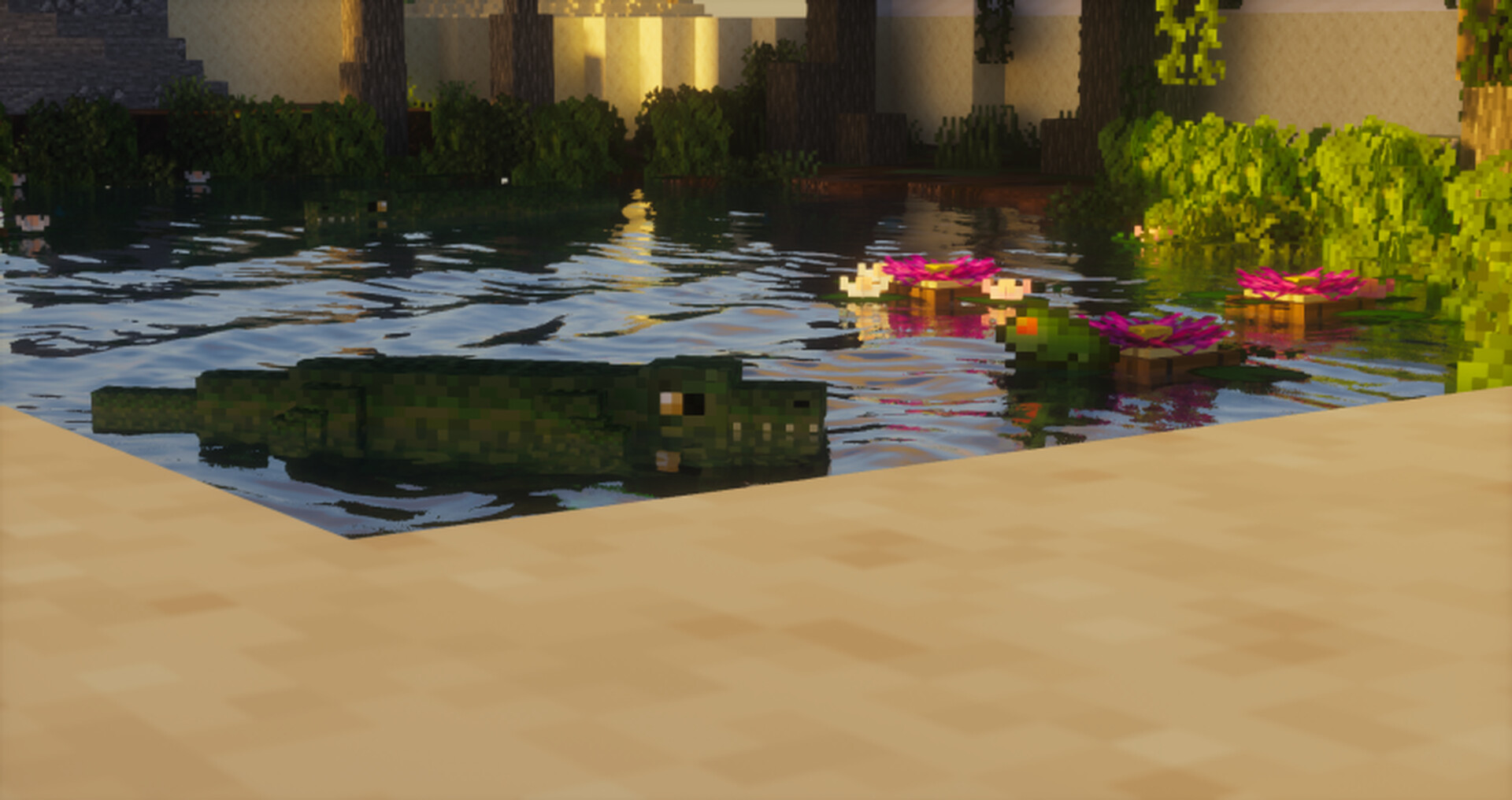 Crocodile Zoo Exhibit Minecraft Map