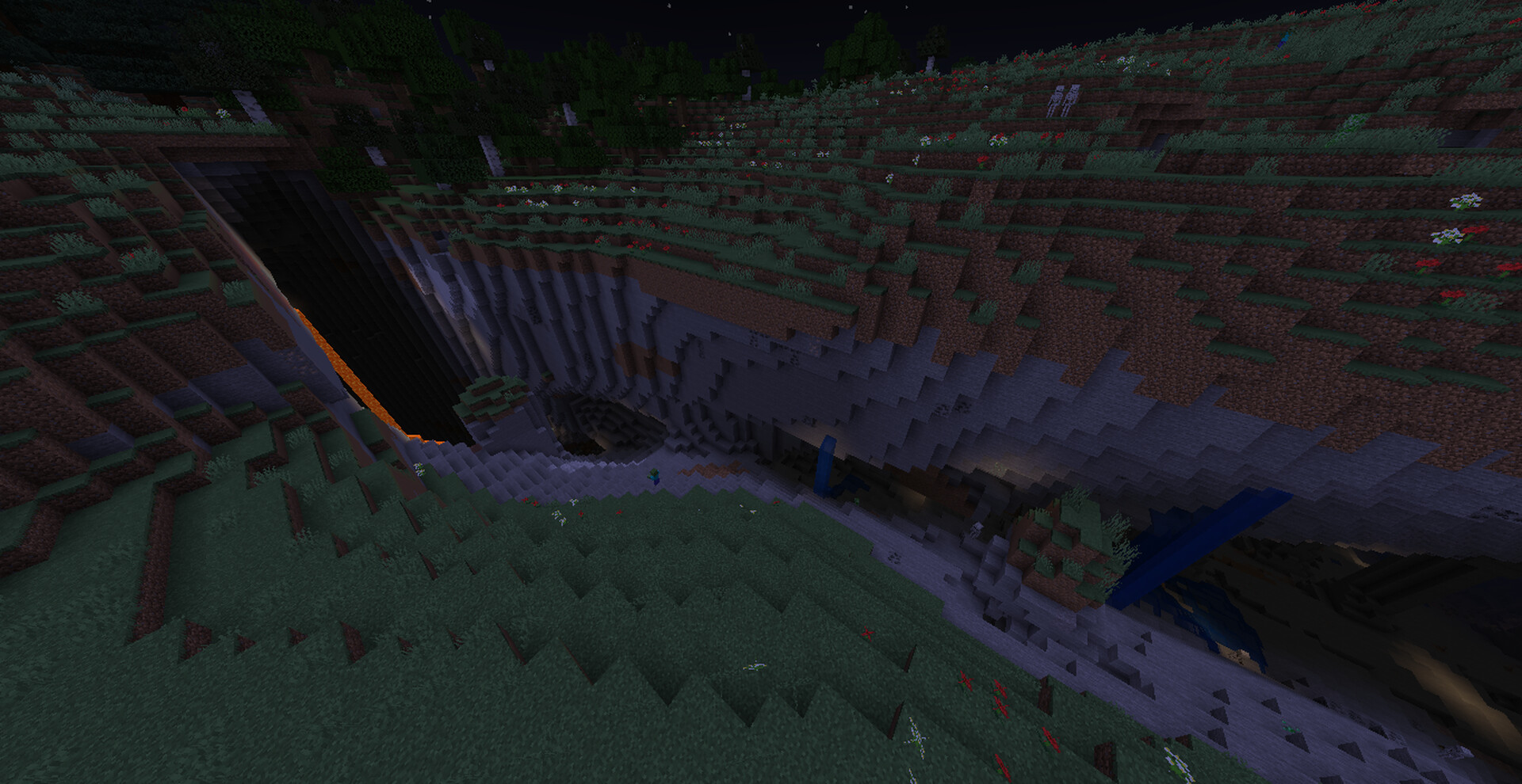 Epic cave 21w40a Minecraft Map