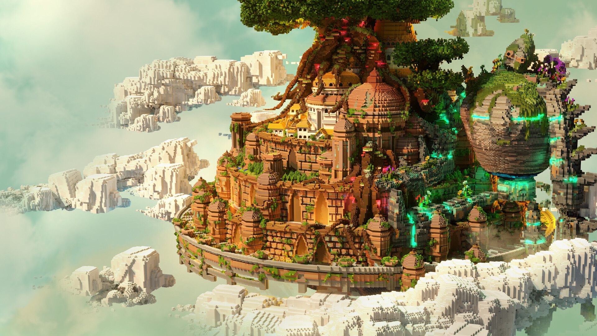 GHIBLI Castle in the Sky Laputa Minecraft Map