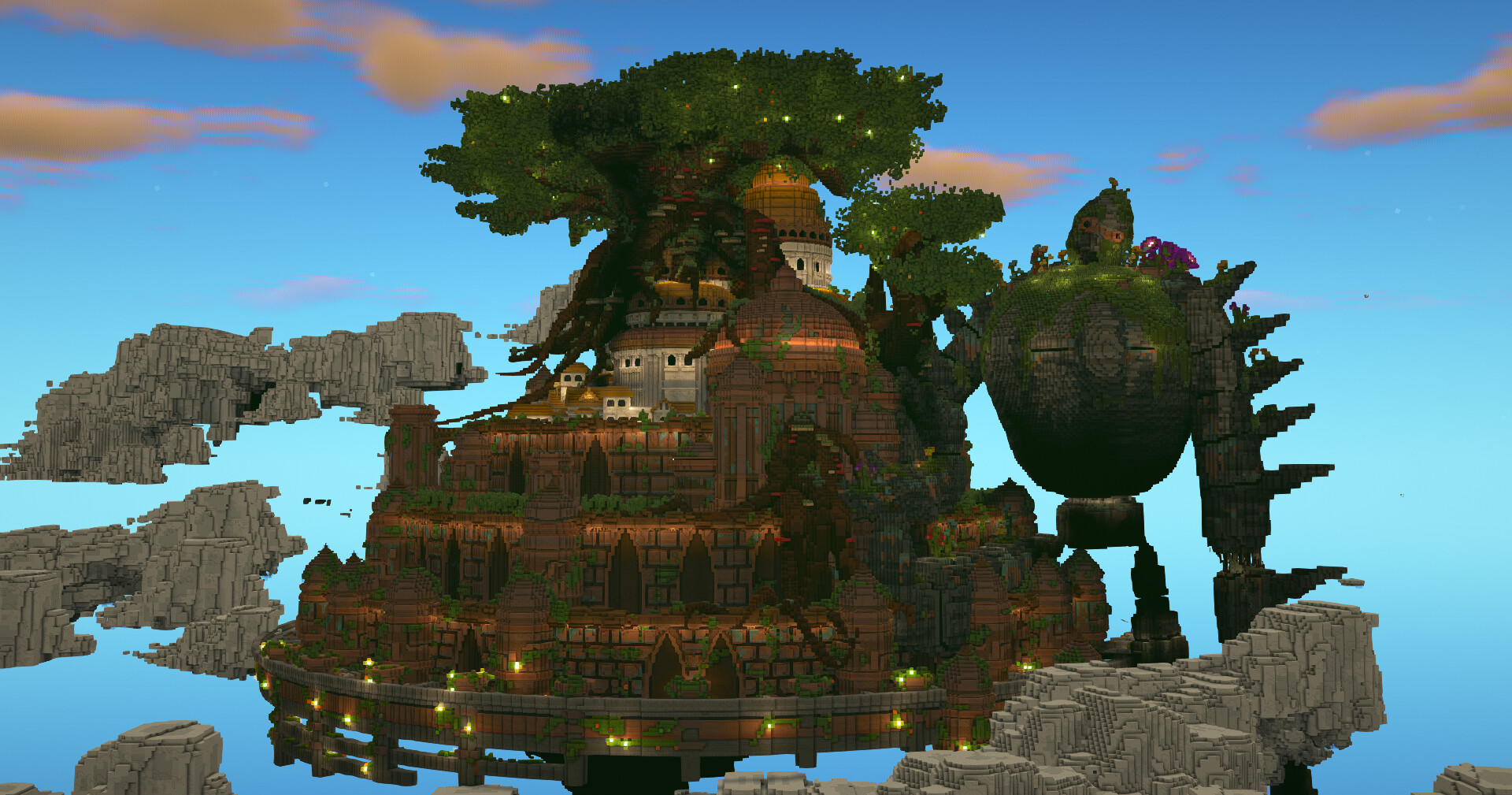 GHIBLI Castle in the Sky Laputa Minecraft Map