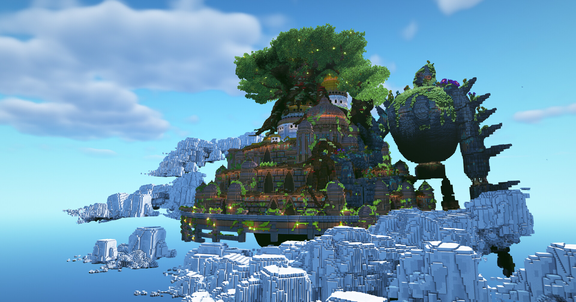 GHIBLI Castle in the Sky Laputa Minecraft Map