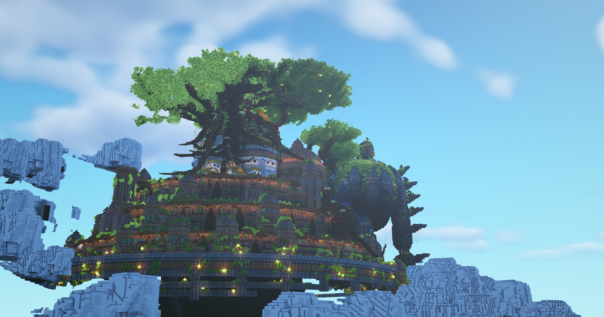 GHIBLI Castle in the Sky Laputa Minecraft Map