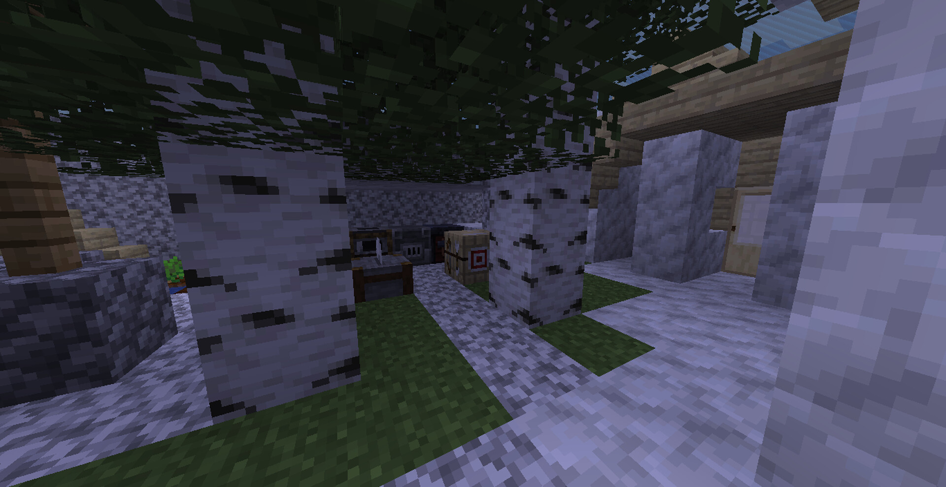 Villa de Abedul amurallada Minecraft Map