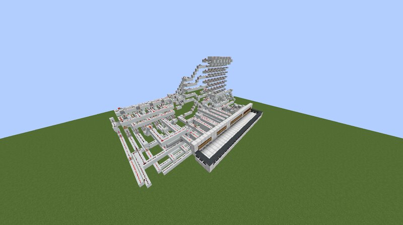 4-bit Redstone Calculator with 2 Functions + Bitwise Logic Minecraft Map