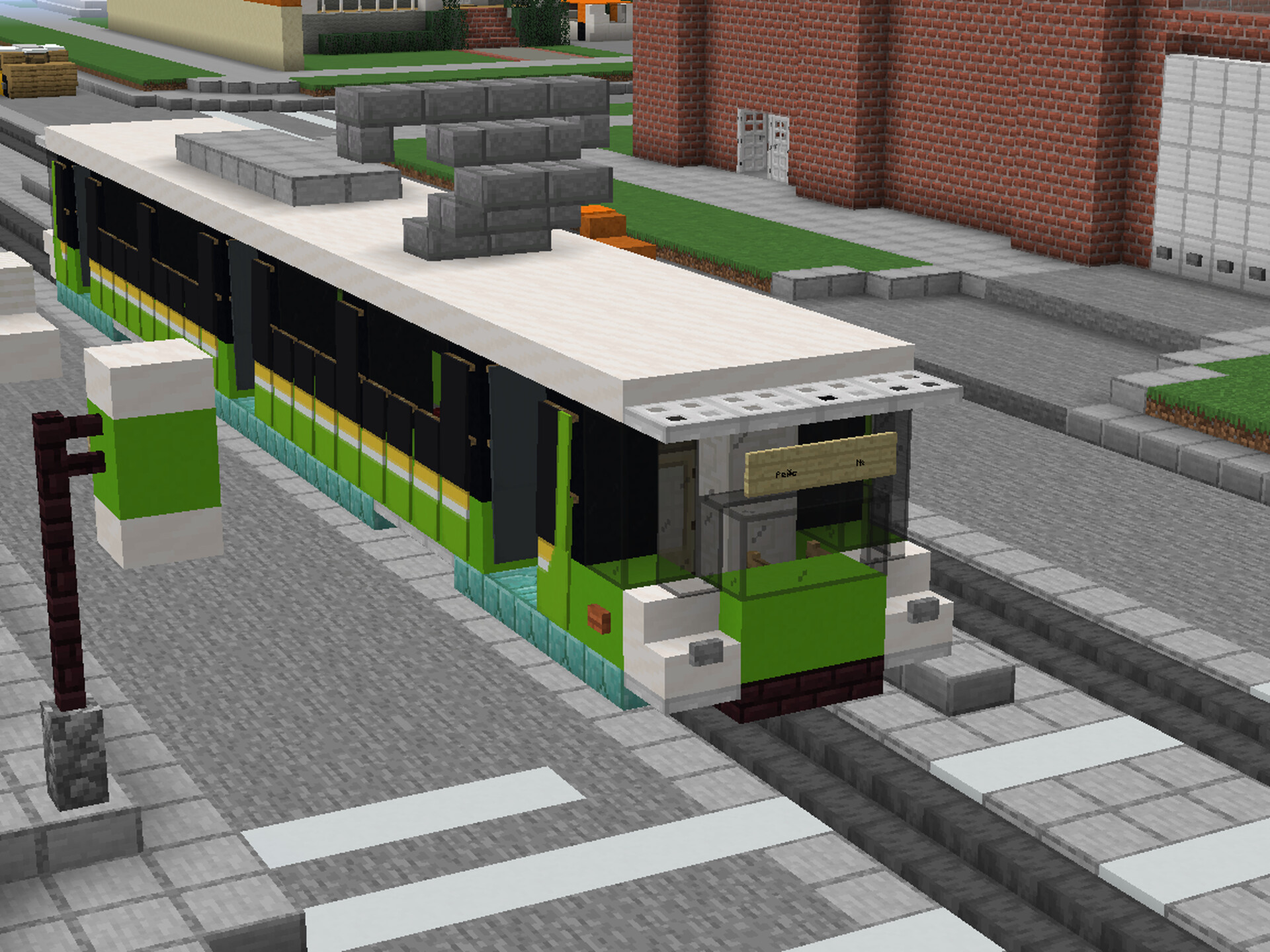 Tram Tatra T6A5 Minecraft Map