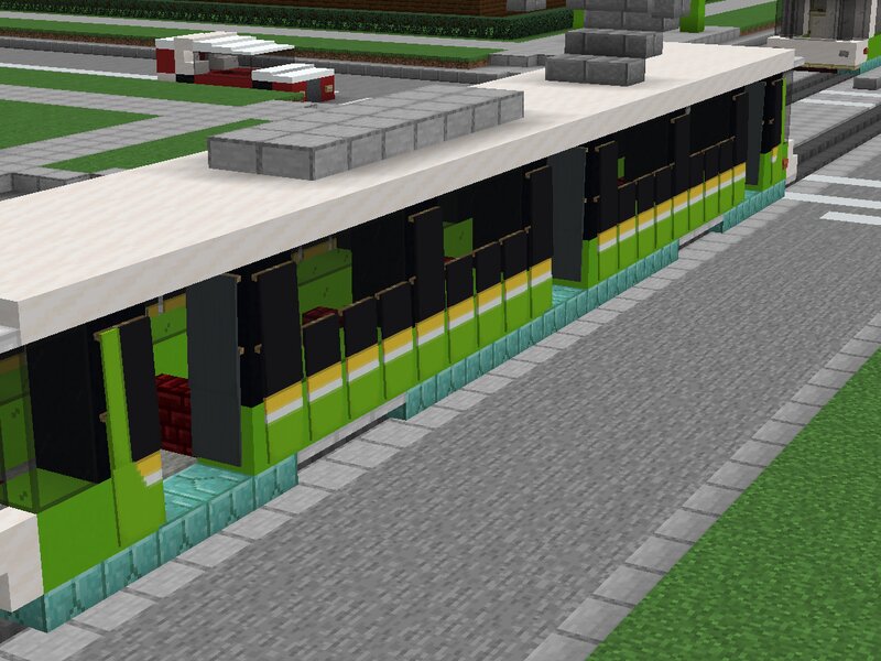 Tram Tatra T6A5 Minecraft Map