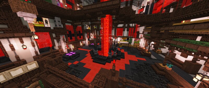 Ruby Castle [With Interiors Now] Minecraft Map