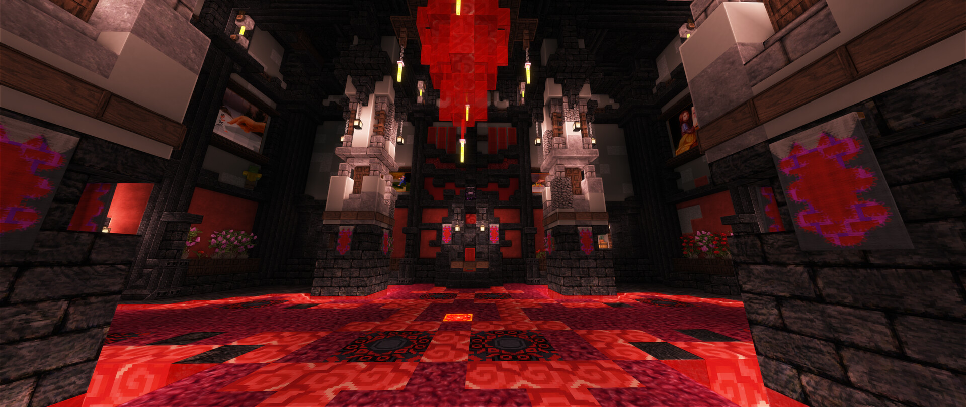 Ruby Castle [With Interiors Now] Minecraft Map