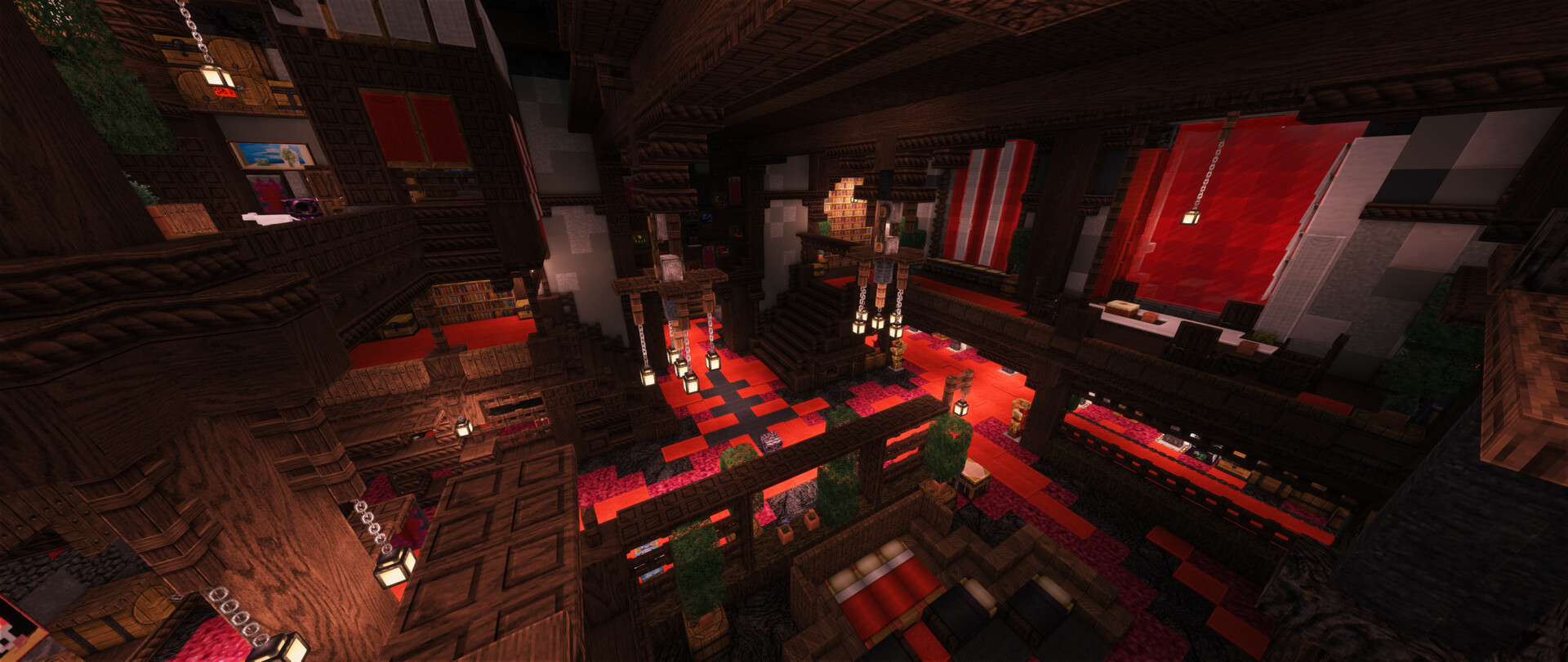 Ruby Castle [With Interiors Now] Minecraft Map