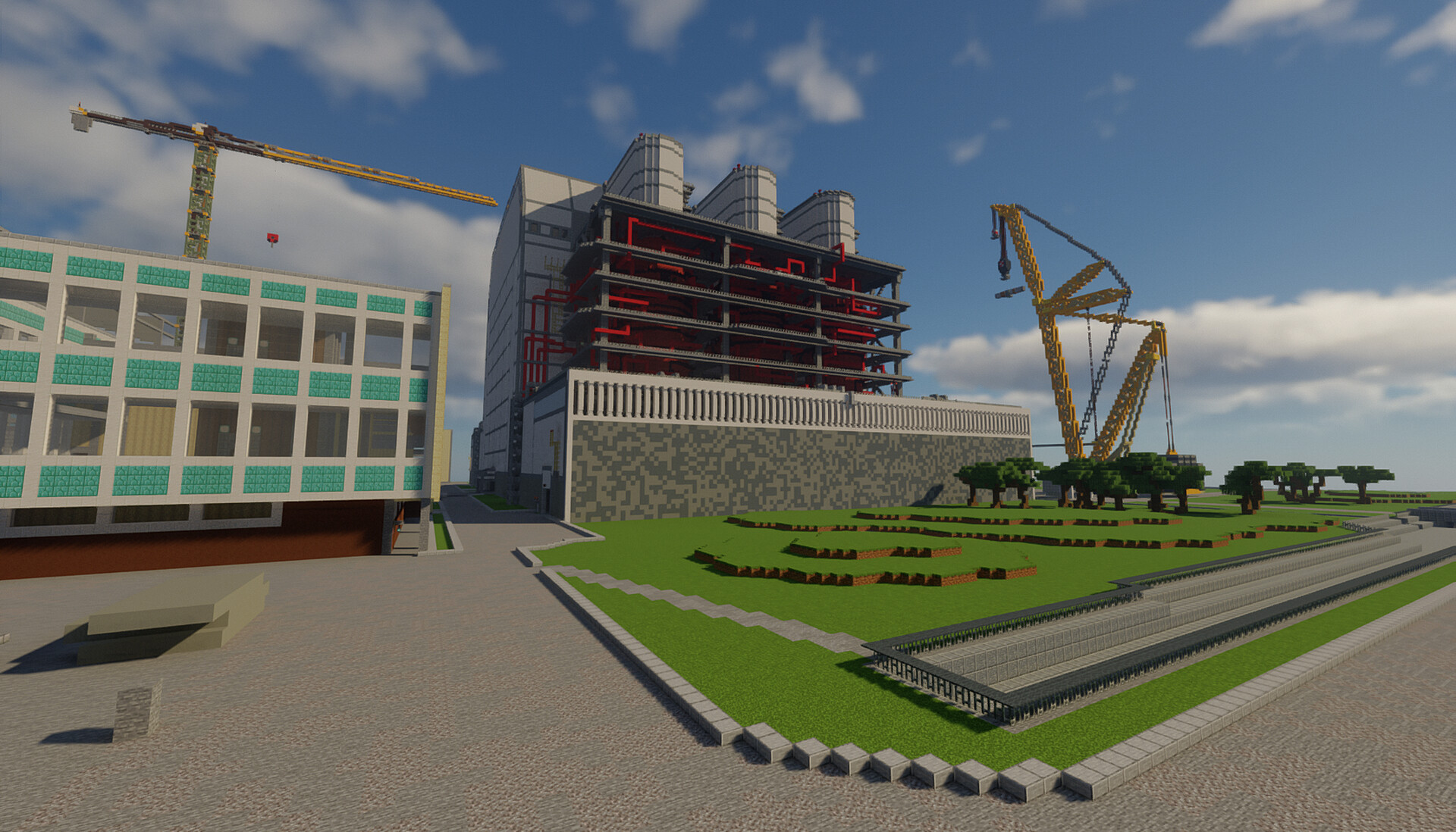 Italian nuclear power plant Latina (centrale nucleare di latina ...