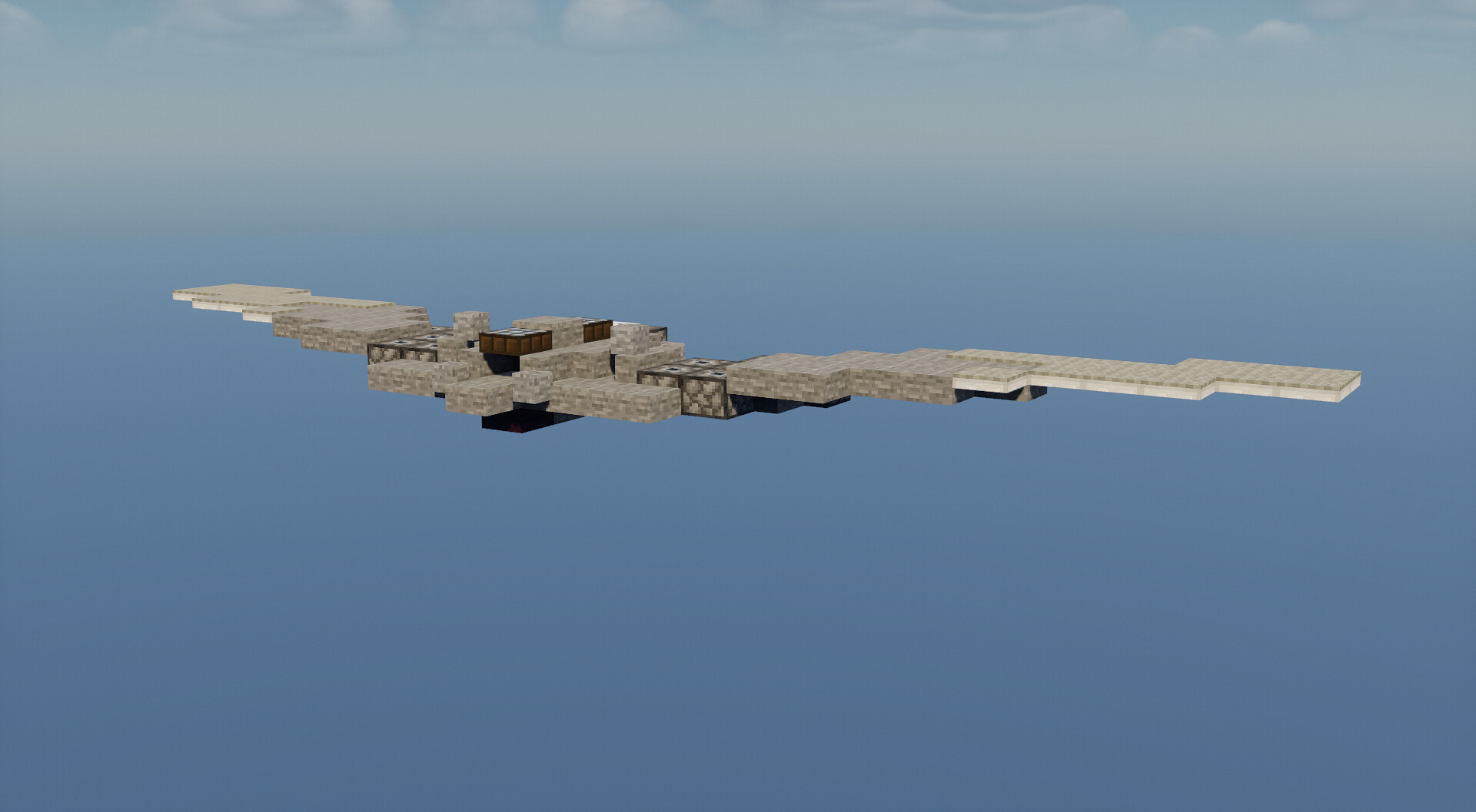 RQ-170 Sentinel - 1.5:1 Scale Minecraft Map