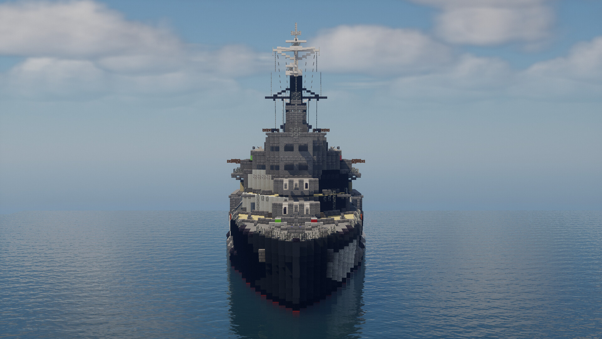 HMS Belfast - 1.5:1 Scale Minecraft Map