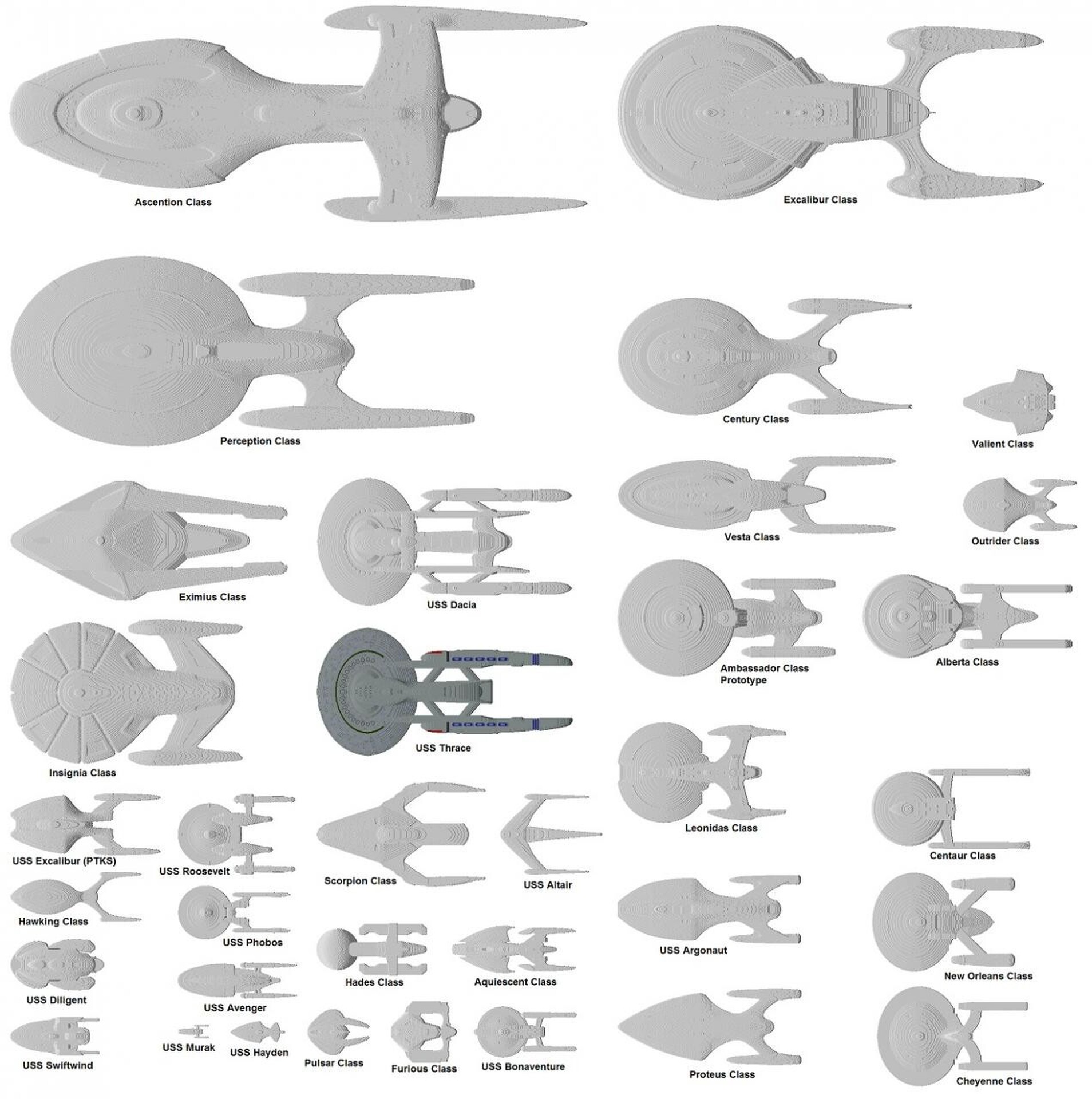 Valiant Class - USS Gentry Minecraft Map