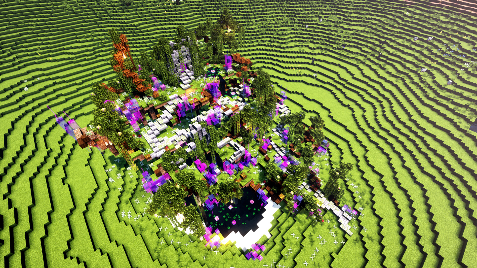 Nether Portal Timelapse + Schematic Minecraft Map