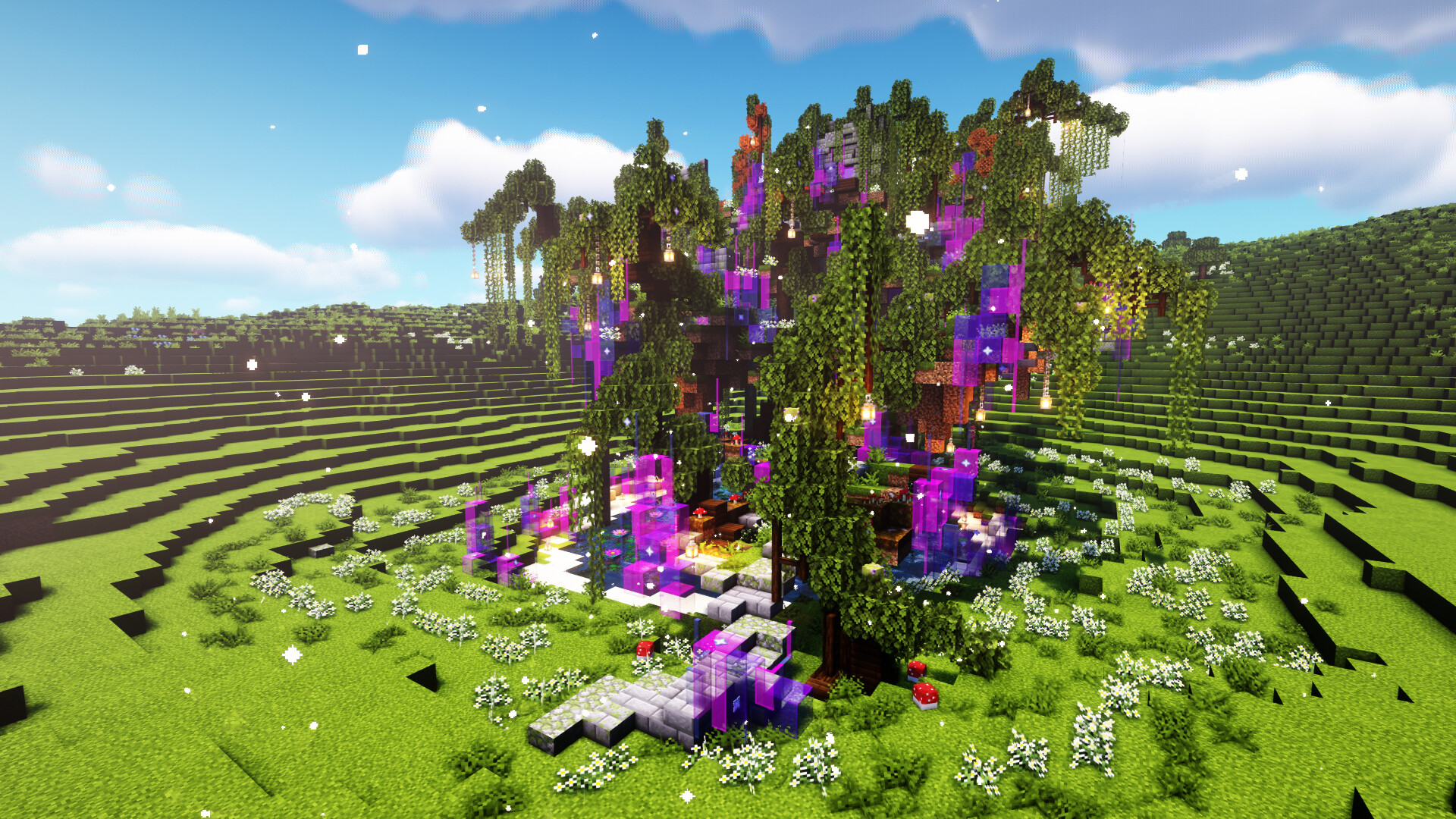 Nether Portal Timelapse + Schematic Minecraft Map